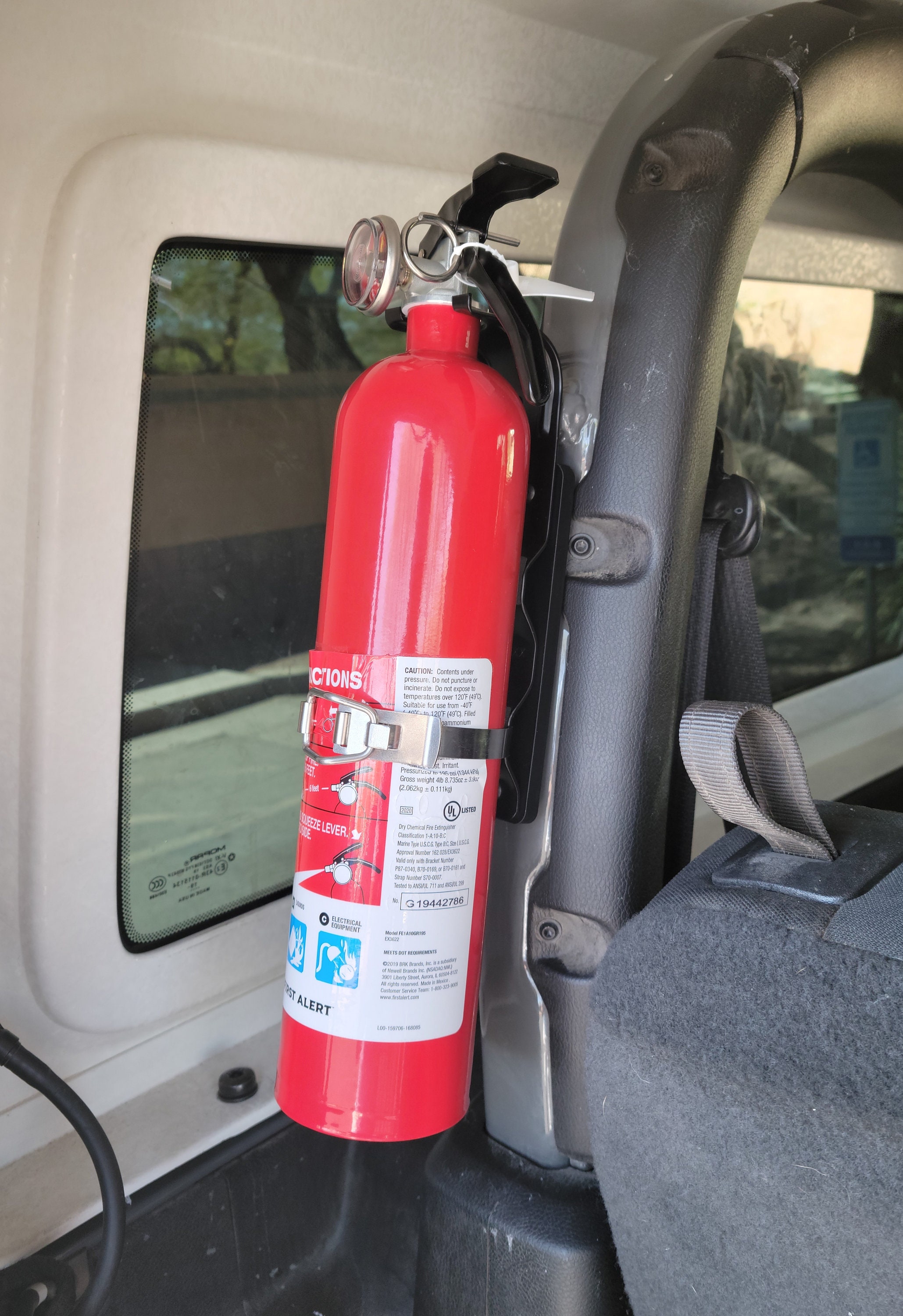 Jeep JL Fire Extinguisher Mount Bracket - Etsy
