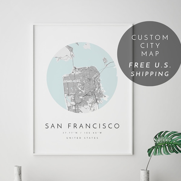 Custom Map - Etsy