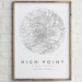 High Point Map, High Point, North Carolina, City Map, Home Town Map ...