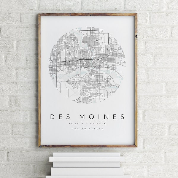 Des Moines Iowa - Etsy