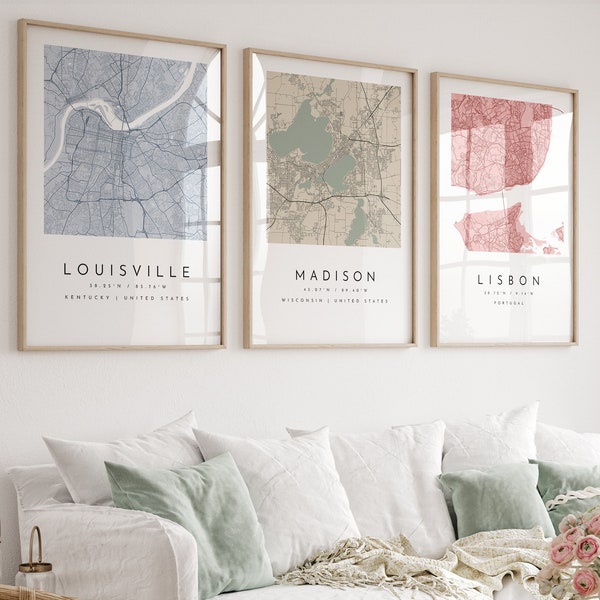City Maps - Etsy