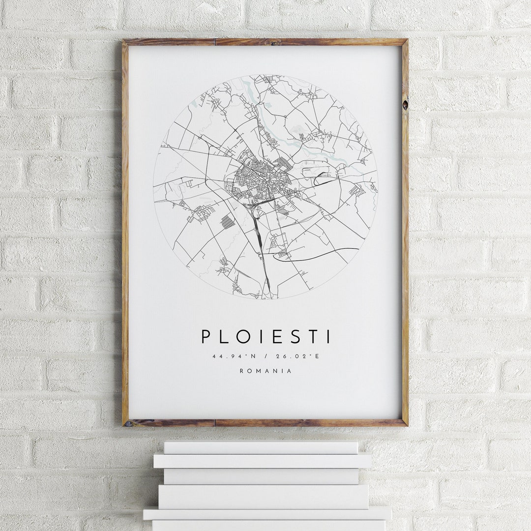 Ploiesti Map, Ploiesti, Romania, City Map, Home Town Map, Ploiesti ...