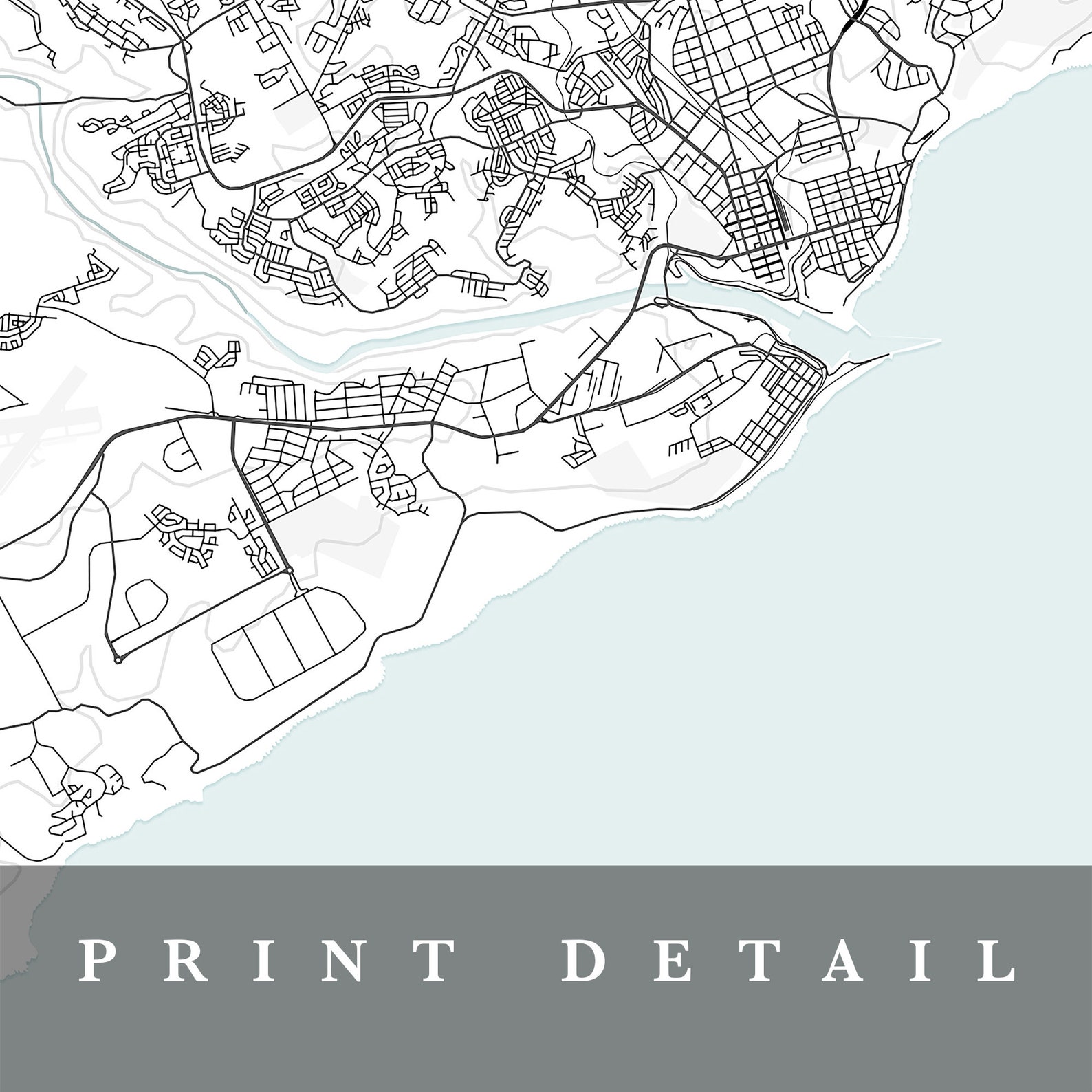 East London Map, East London, South Africa, City Map, Home Town Map ...