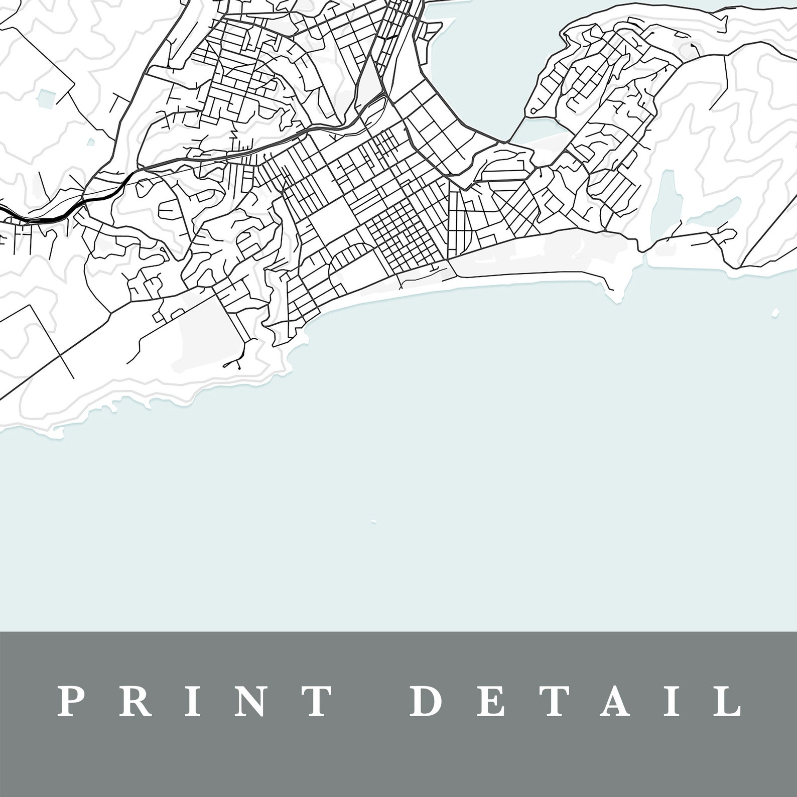 Dunedin Map, Dunedin, New Zealand, City Map, Home Town Map, Dunedin ...