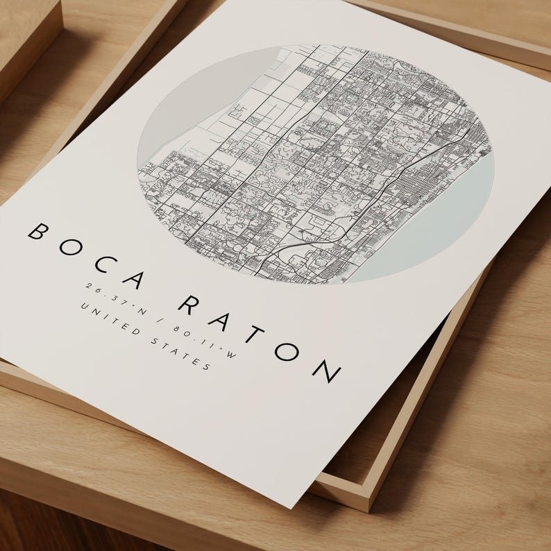 Bordeaux City Map Print, Blue Grey Minimalist Art (multiple Sizes) - Etsy