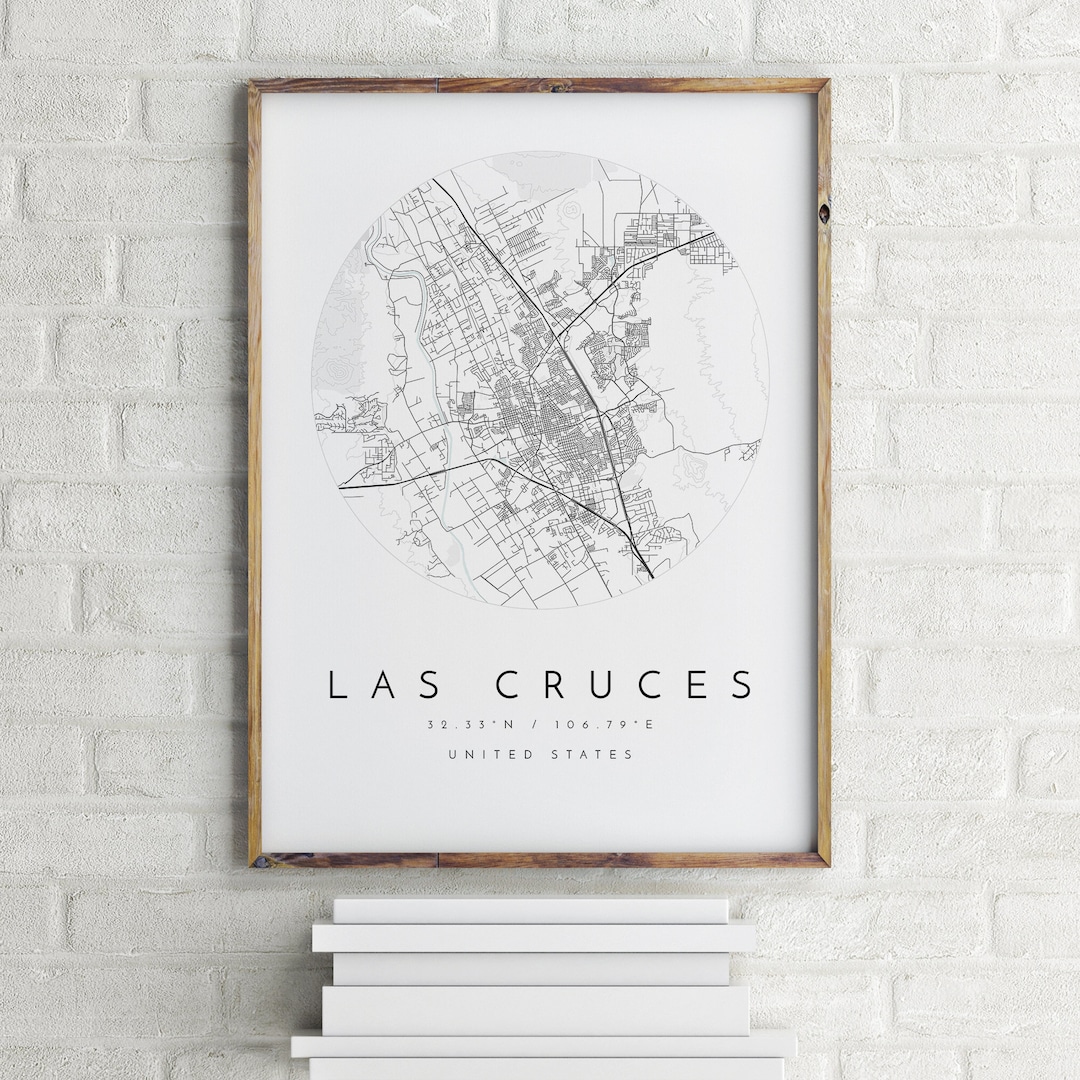 Las Cruces Map, Las Cruces, New Mexico, City Map, Home Town Map, Las ...