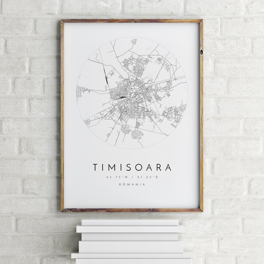 Timisoara Map, Timisoara, Romania, City Map, Home Town Map, Timisoara ...