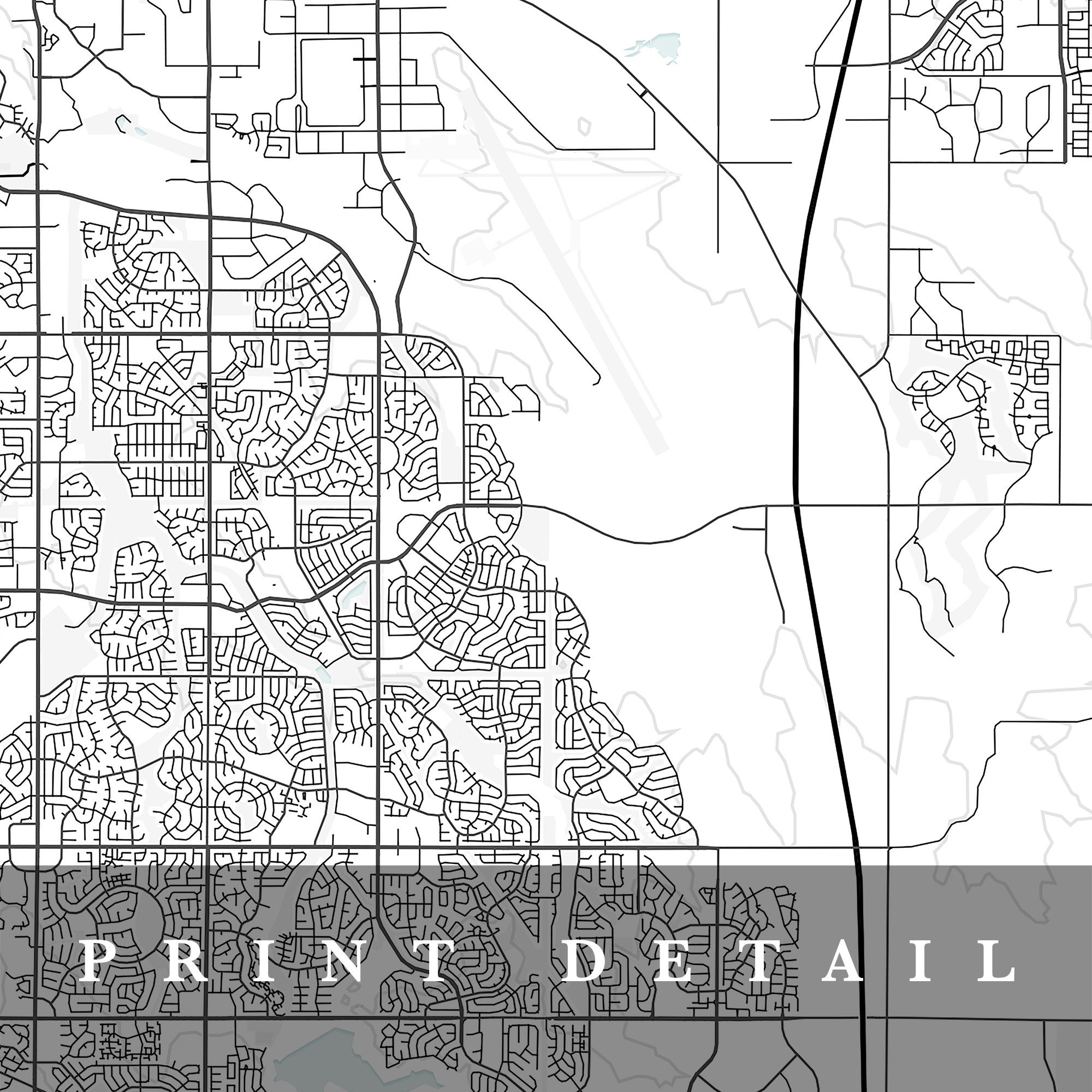 Aurora Map, Aurora, Colorado, City Map, Home Town Map, Aurora Print ...
