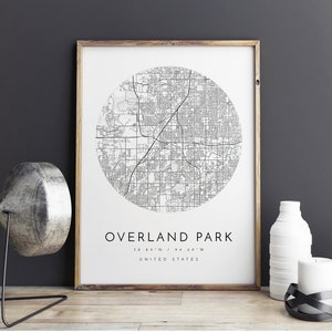 Overland Park Map, Overland Park, Kansas, City Map, Home Town Map ...
