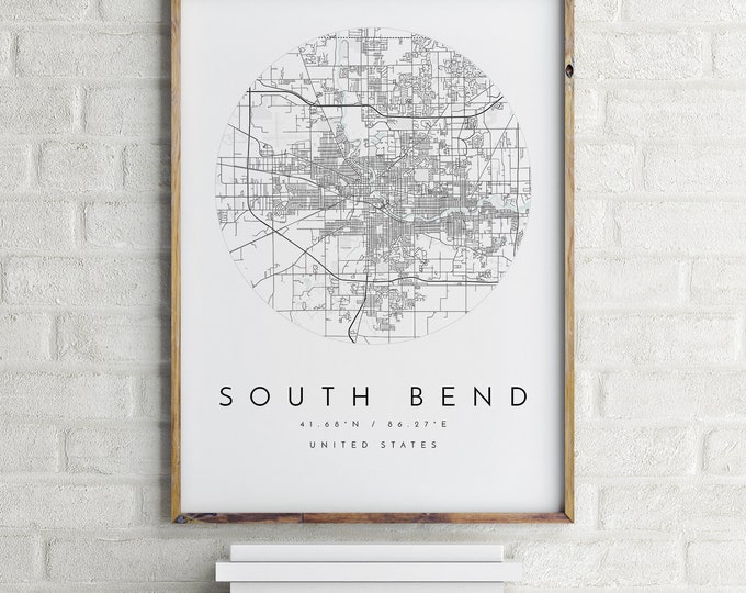 Bend Map Bend Oregon City Map Home Town Map Bend Print - Etsy