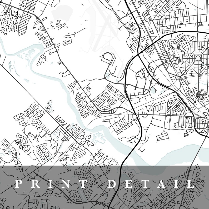 North Charleston Map, North Charleston, South Carolina, City Map, Home ...
