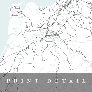 Nadi Map, Nadi, Fiji, City Map, Home Town Map, Nadi Print, Wall Art ...