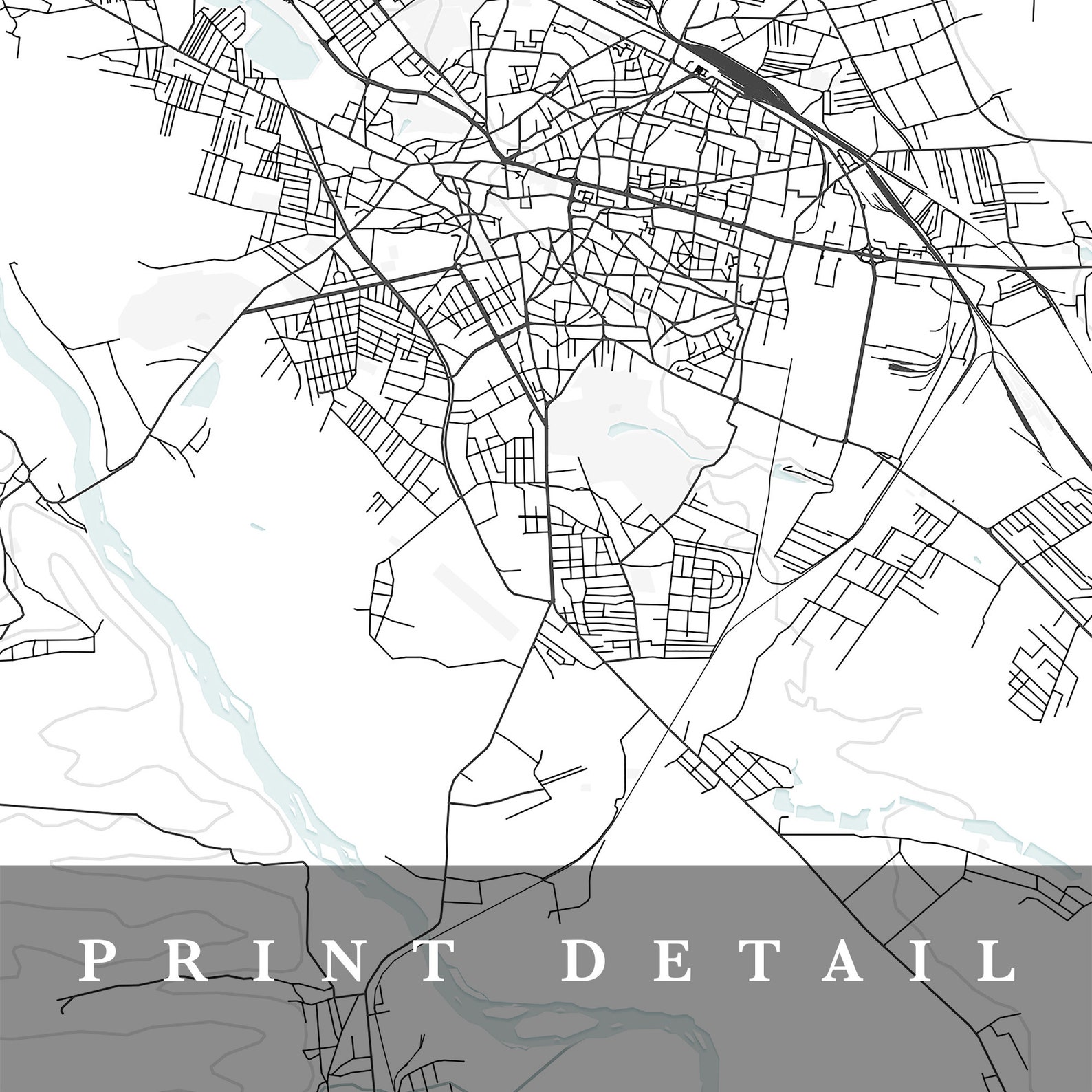 Craiova Map Craiova Romania City Map Home Town Map - Etsy UK