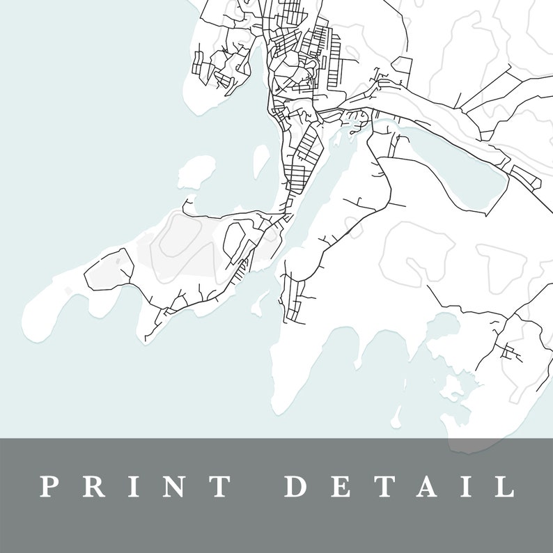 Port Vila Map Port Vila Vanuatu City Map Home Town Map - Etsy