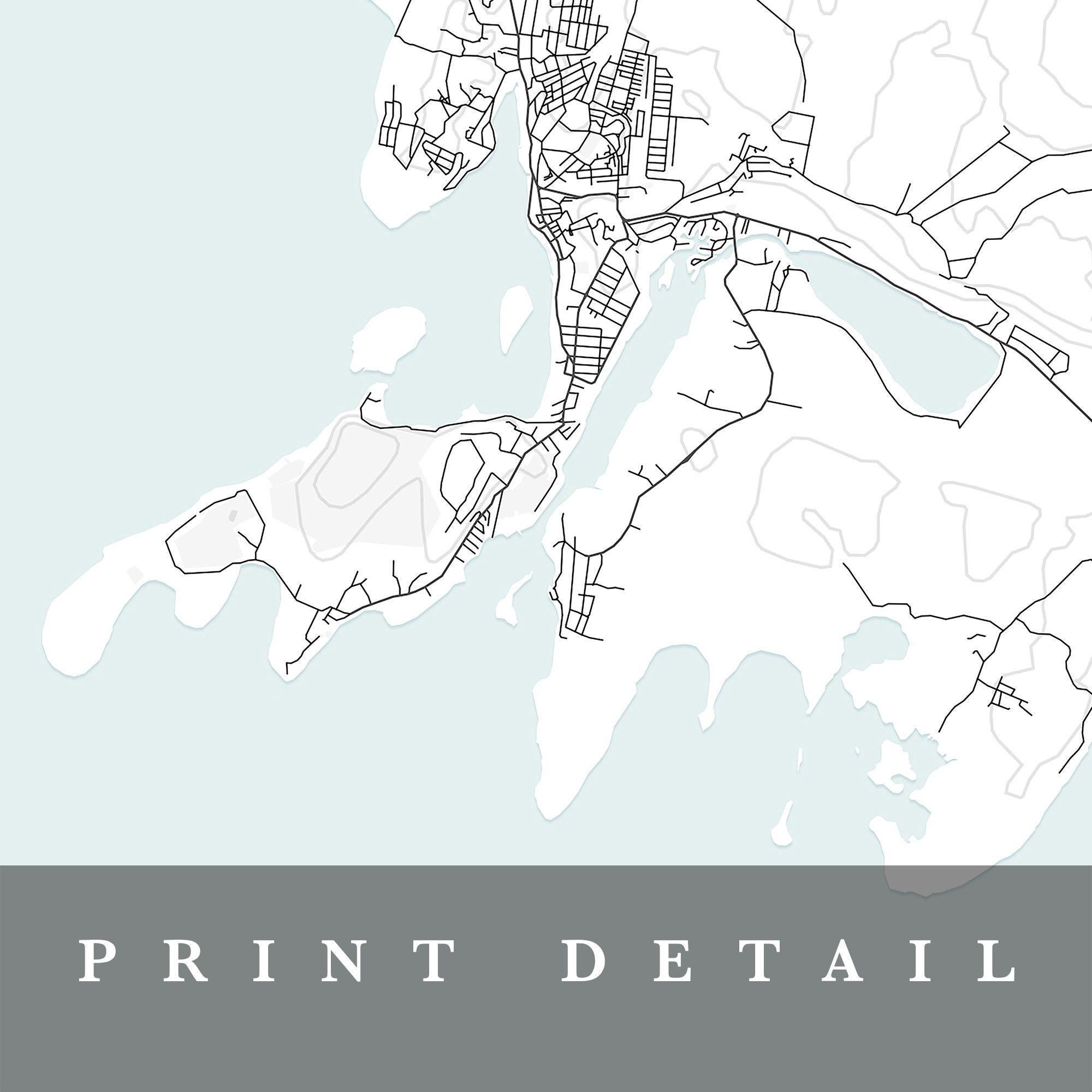 Port Vila Map Port Vila Vanuatu City Map Home Town Map - Etsy