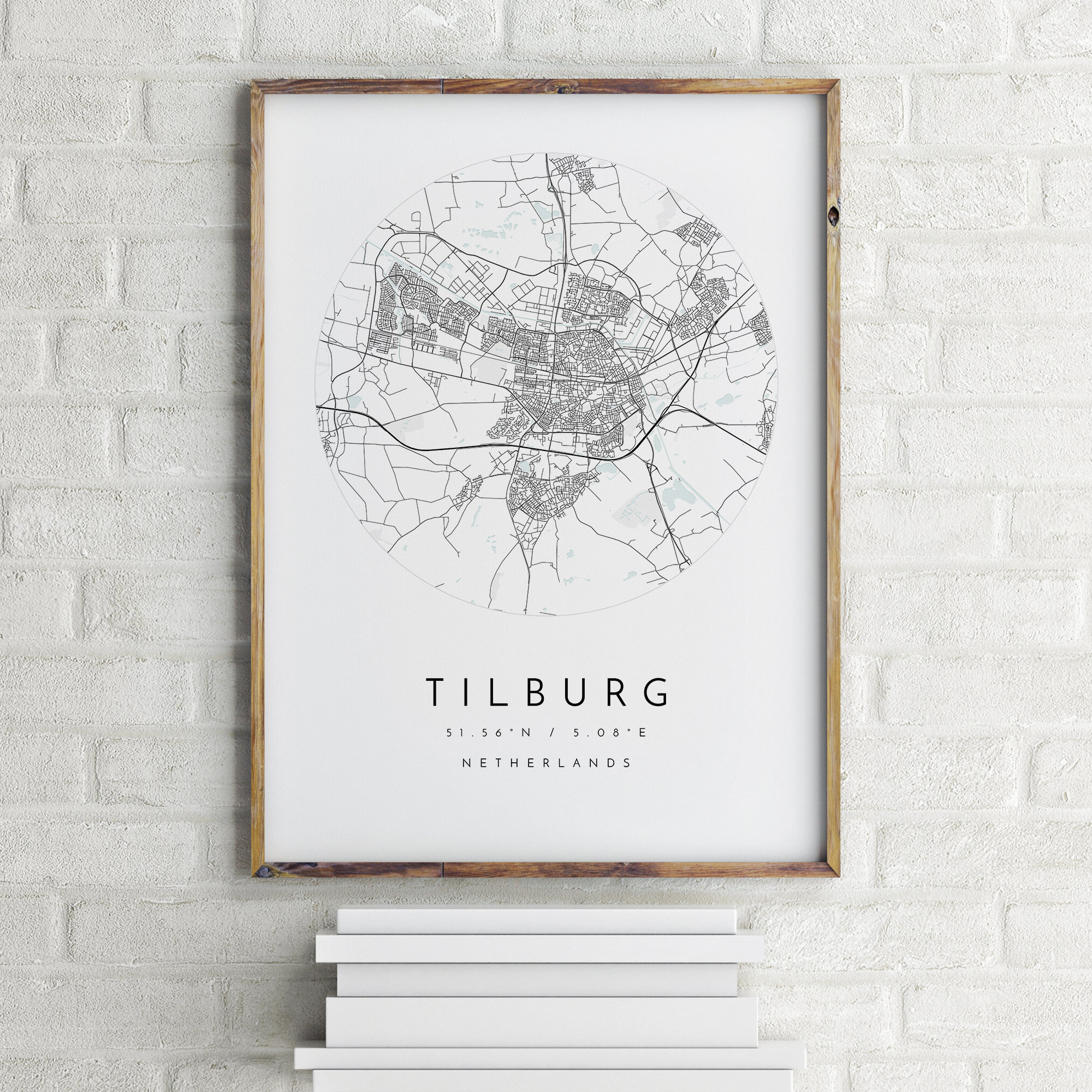 Tilburg Map, Tilburg, Netherlands, City Map, Home Town Map, Tilburg ...