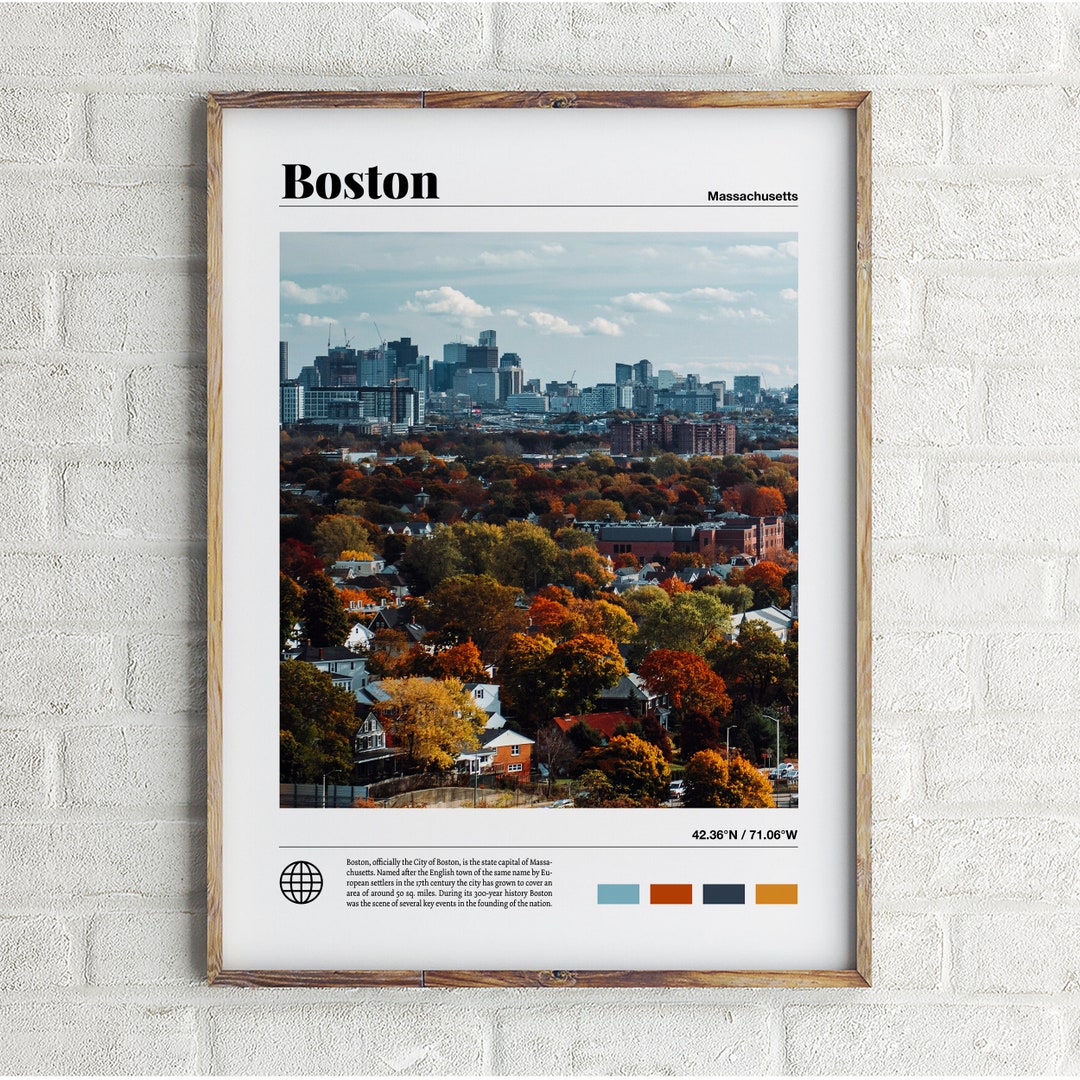 Boston Poster, Boston Print,boston Photo, Boston Art Print ...