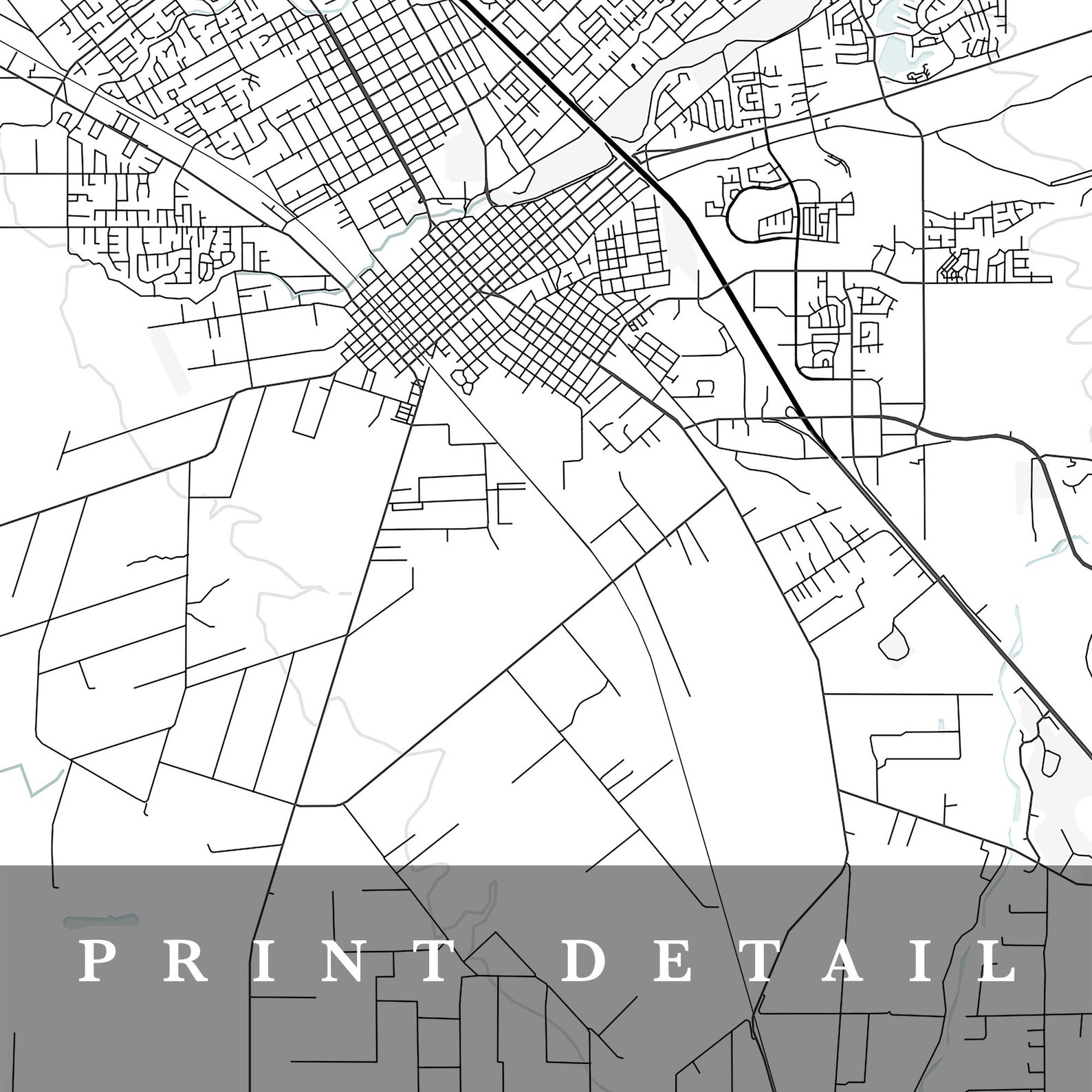 Chico Map, Minimalist Map, Chico Print, Chico Poster, Chico Art, Modern ...