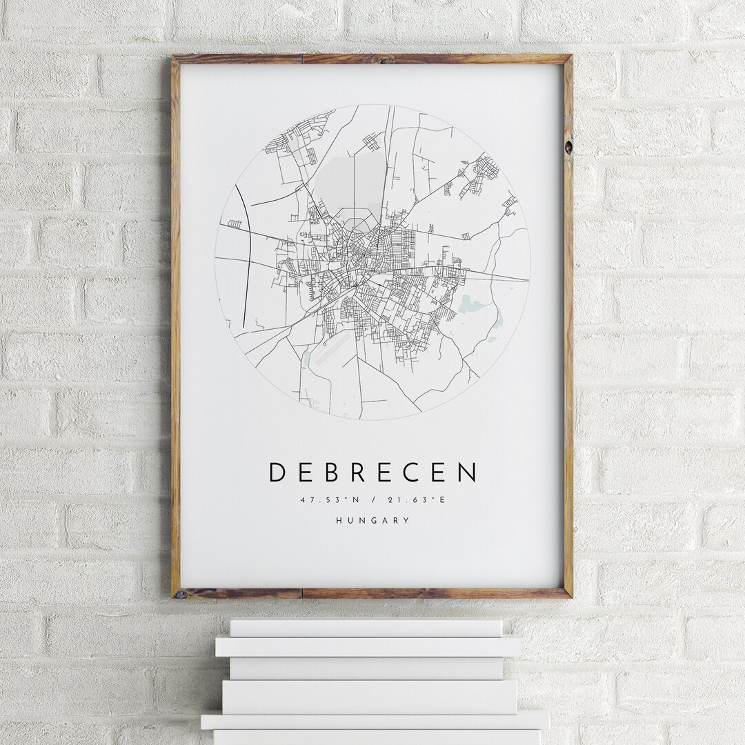 Debrecen Map, Debrecen, Hungary, City Map, Home Town Map, Debrecen ...
