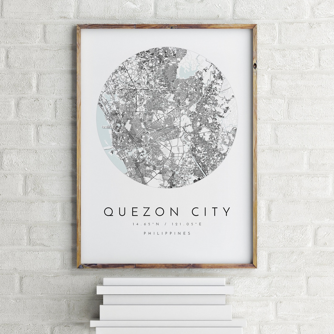 Quezon City Map, Quezon City, Philippines, City Map, Home Town Map ...