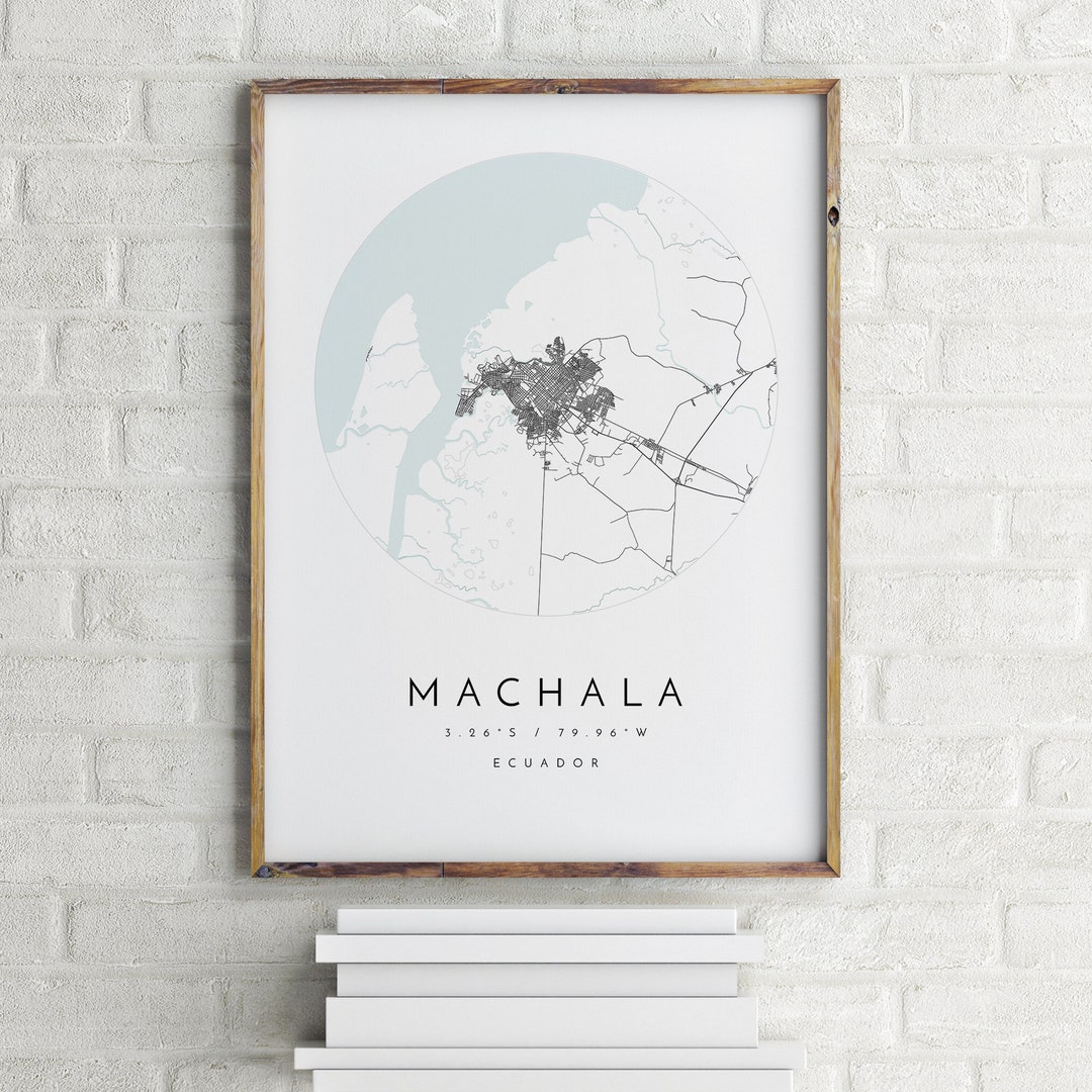 Mapa de Machala, Machala, Ecuador, Mapa de la ciudad, Mapa de la ciudad ...