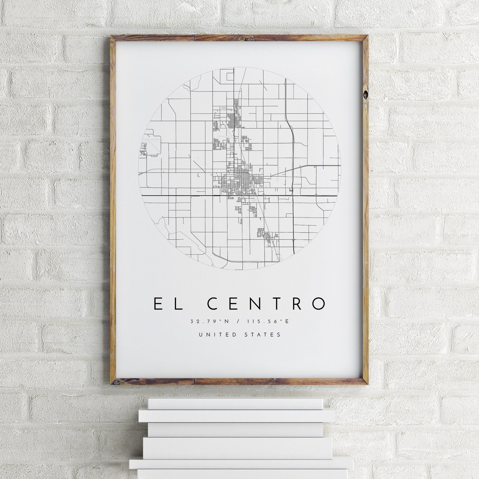 El Centro Map, El Centro, California, City Map, Home Town Map, El ...