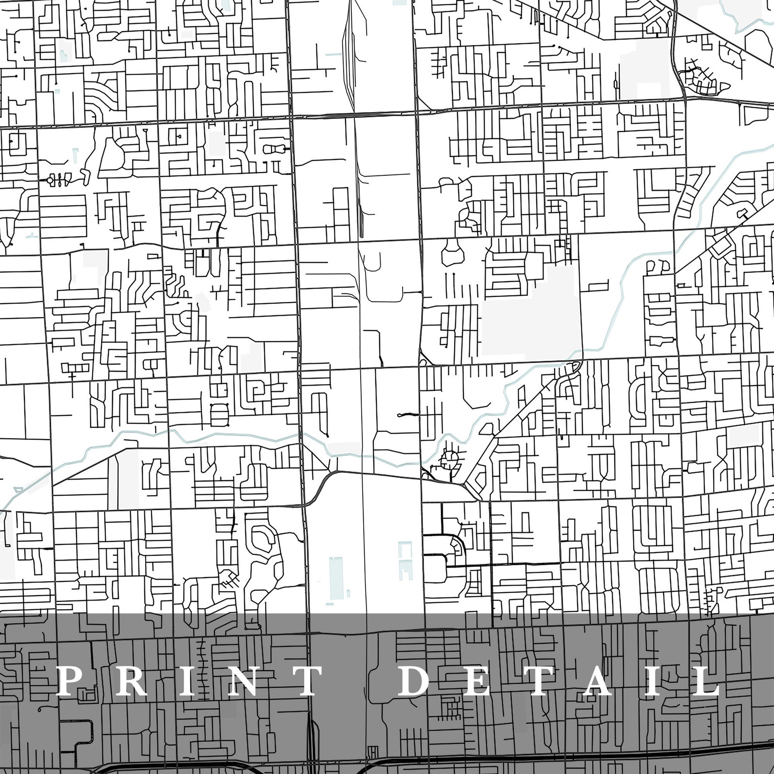 Sterling Heights Map Sterling Heights Michigan City Map - Etsy