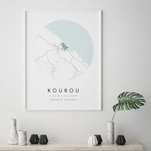 Kourou Map, Kourou, French Guiana, City Map, Home Town Map, Kourou ...