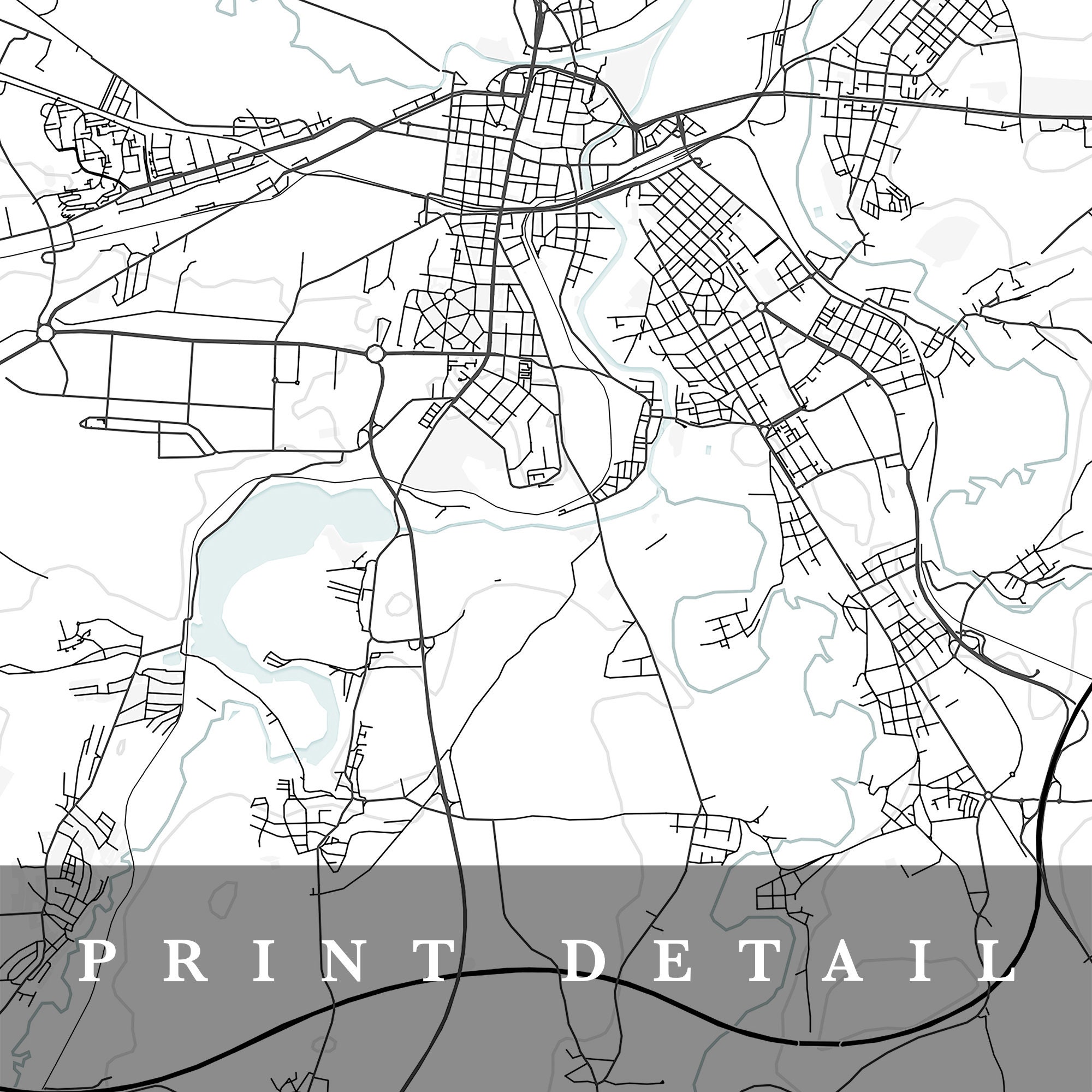 Pilsen Map Pilsen Czech Republic City Map Home Town Map - Etsy Ireland