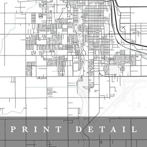 Yuma Map, Yuma, Arizona, City Map, Home Town Map, Yuma Print, Wall Art ...