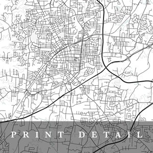 High Point Map, High Point, North Carolina, City Map, Home Town Map ...