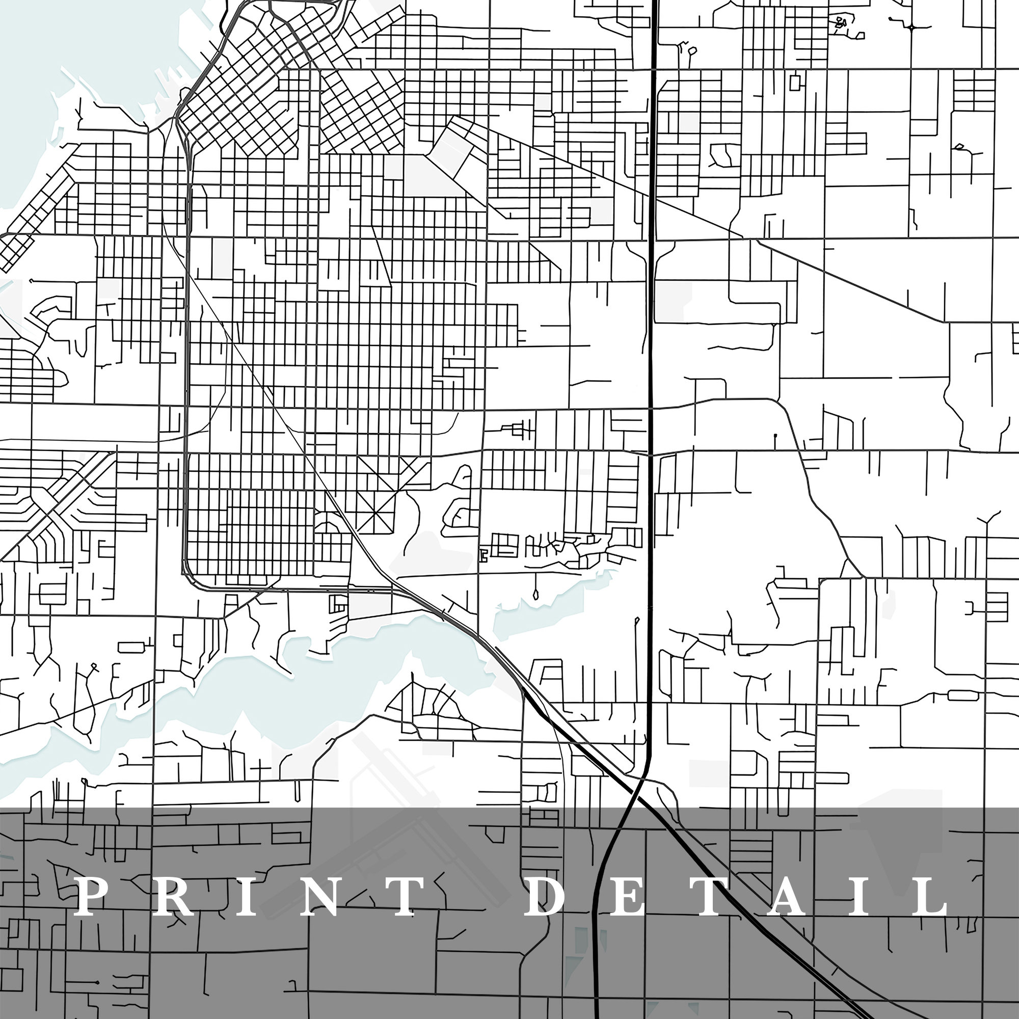 Muskegon Map Muskegon Michigan City Map Home Town Map - Etsy