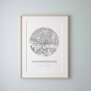 Personalized Map Print, Set of Three, Map Prints, Custom Locations ...