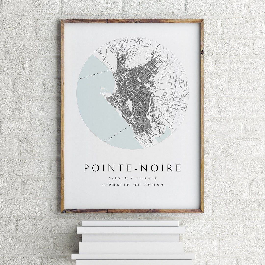 Pointe-noire Map, Pointe-noire, Republic of Congo, City Map, Home Town ...