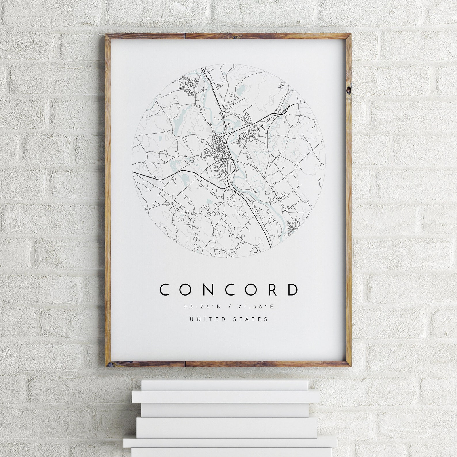 Concord City Map, Map of Concord, Home Town Map, City Map, Concord ...