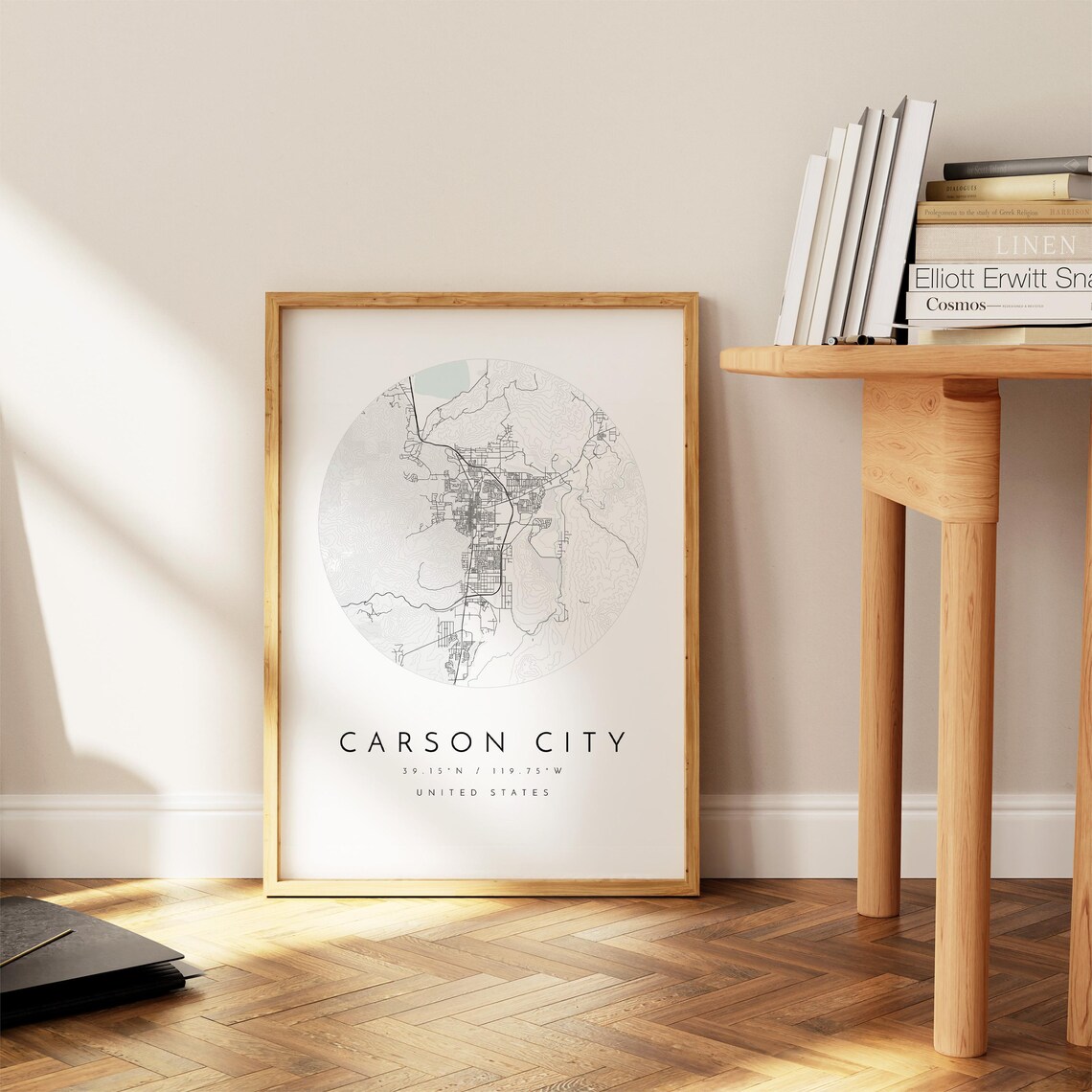 Carson City Map, Map of Carson City, Home Town Map, City Map, Carson ...
