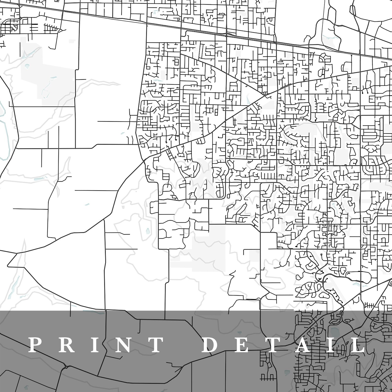 Beaverton Map Beaverton Oregon City Map Home Town Map - Etsy