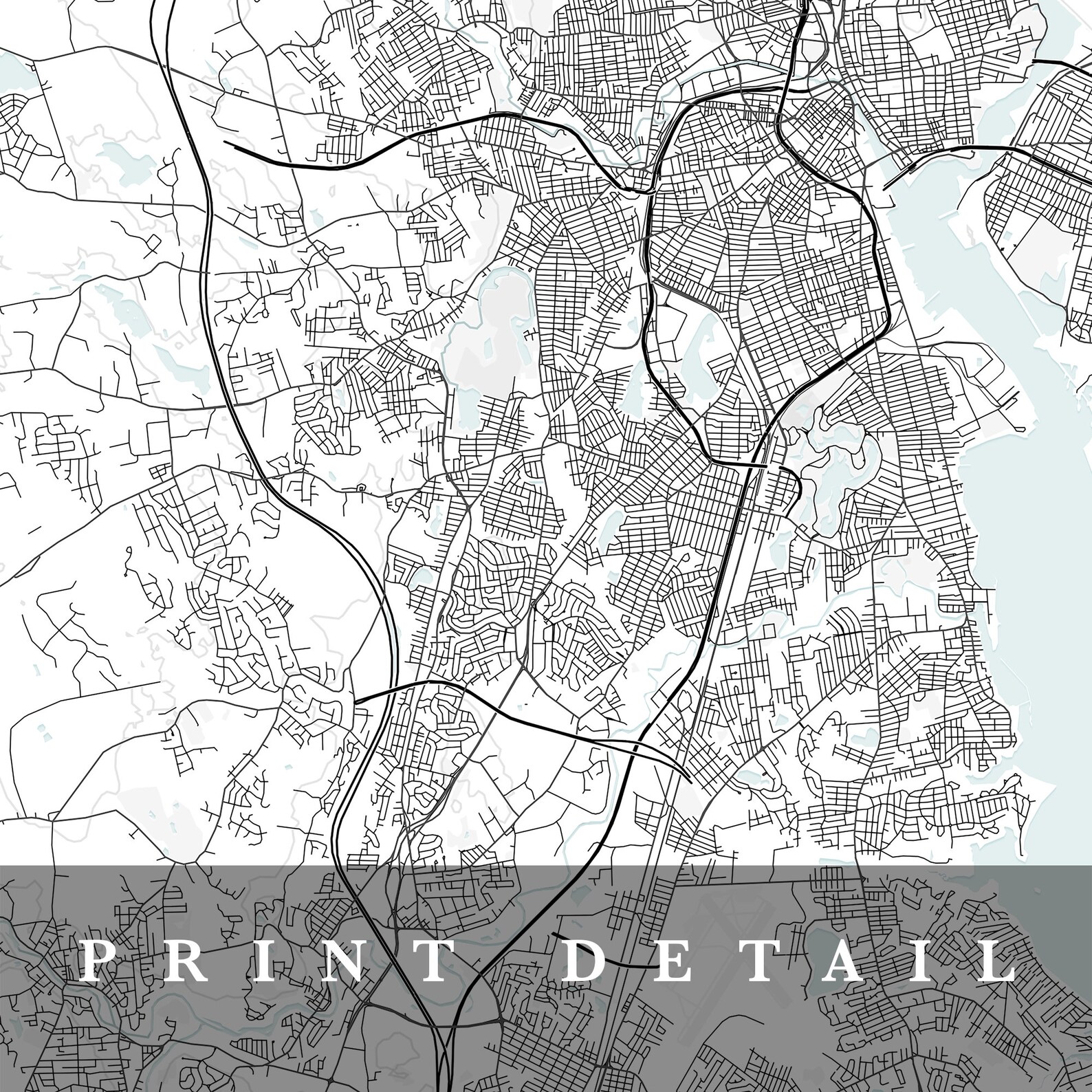 Cranston Map, Cranston, Rhode Island, City Map, Home Town Map, Cranston ...