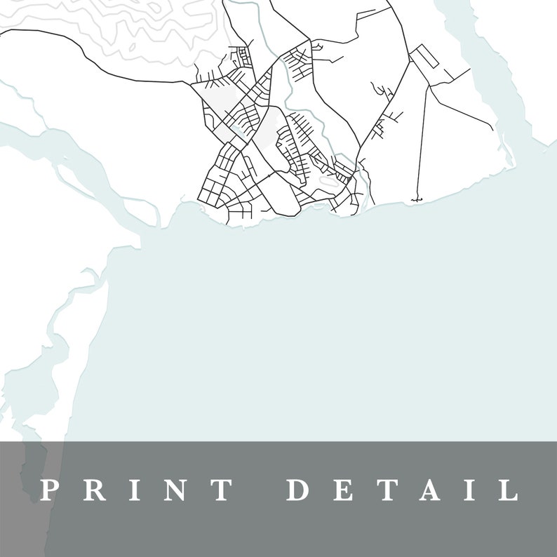 Lae Map Lae Papua New Guinea City Map Home Town Map Lae - Etsy