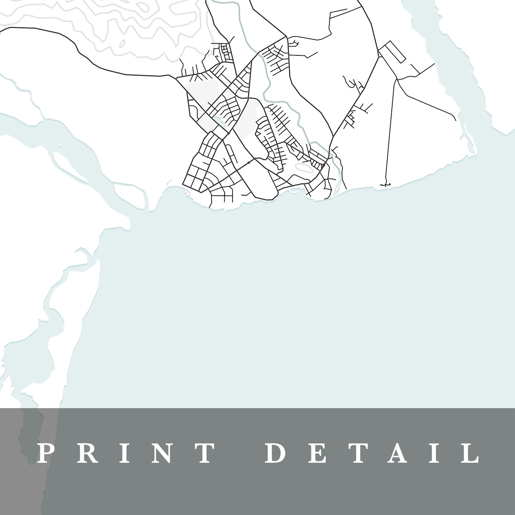 Lae Map Lae Papua New Guinea City Map Home Town Map Lae - Etsy