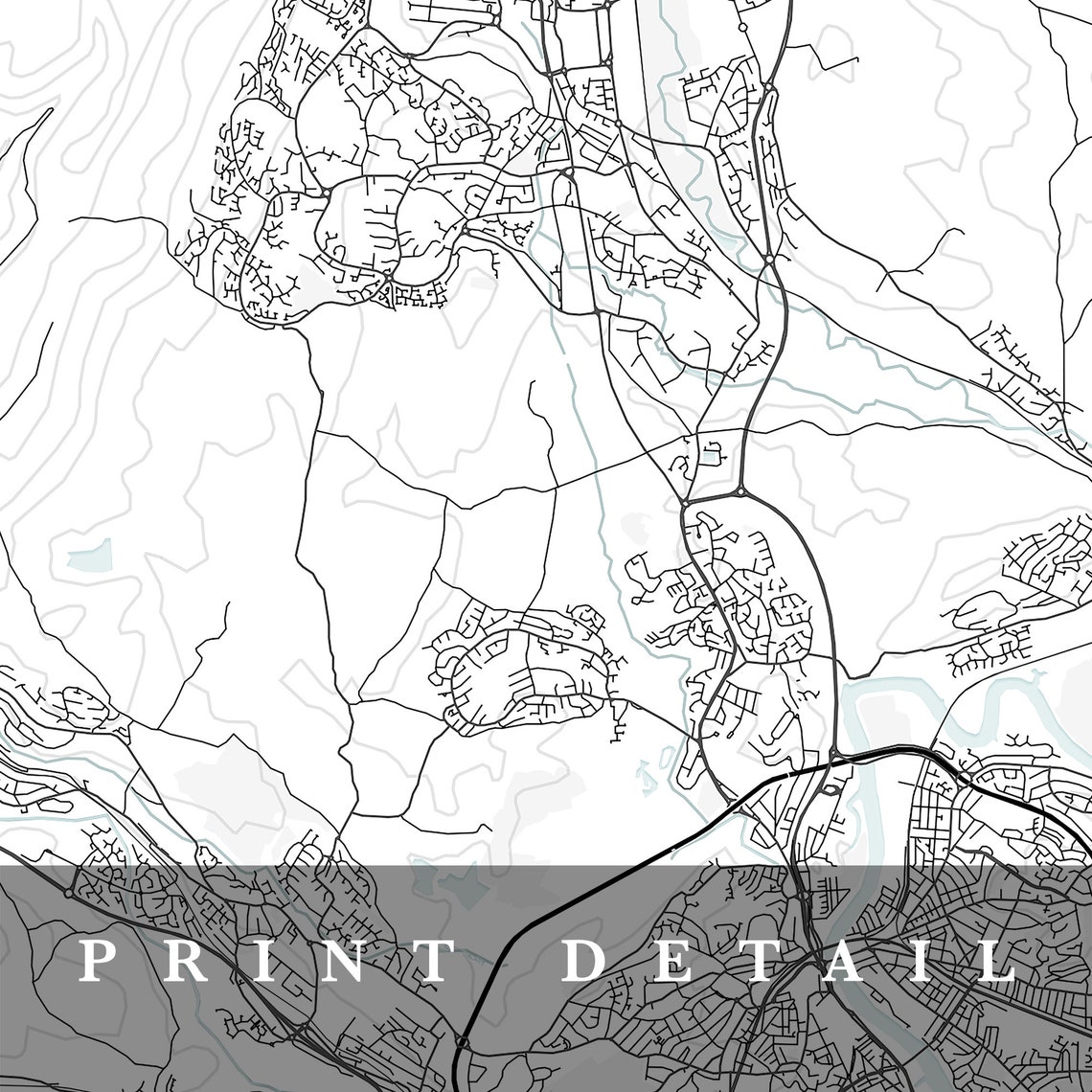 Cwmbran Map Cwmbran Wales City Map Home Town Map Cwmbran - Etsy Ireland