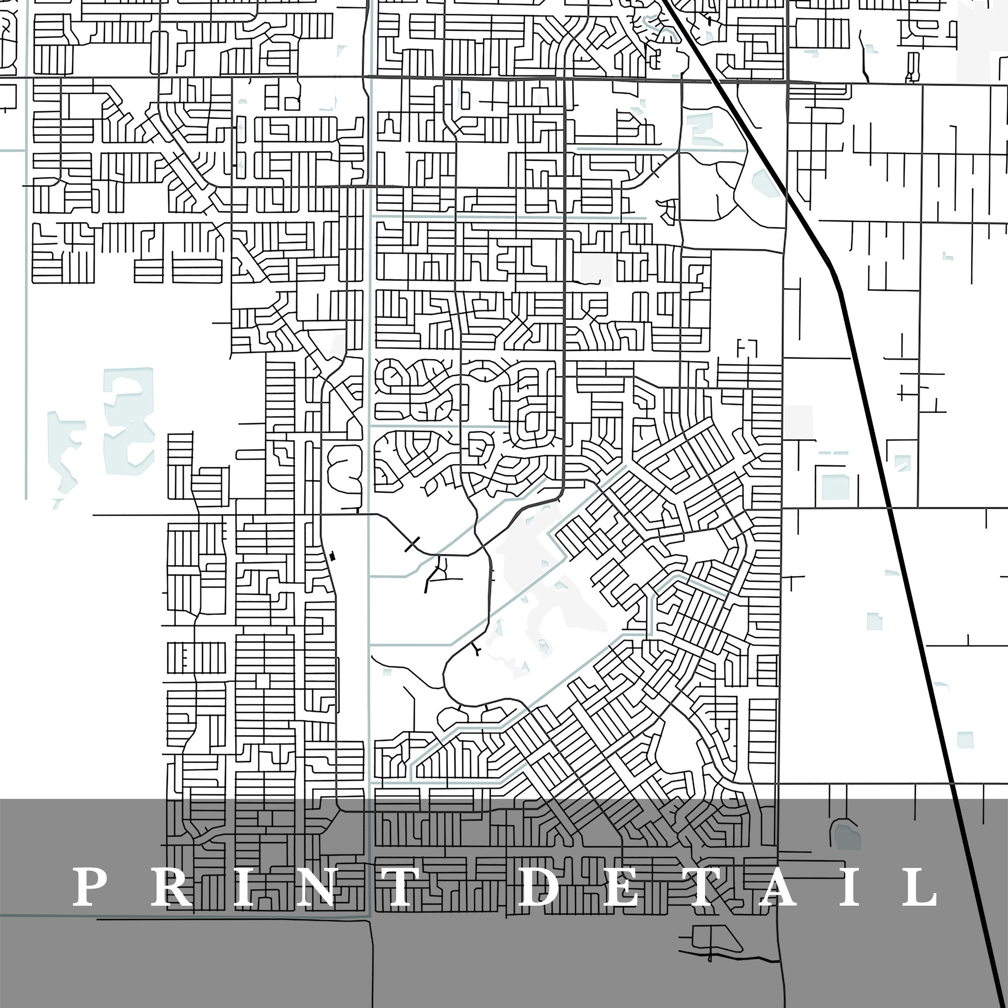 Palm Bay Map Palm Bay Florida City Map Home Town Map Palm - Etsy