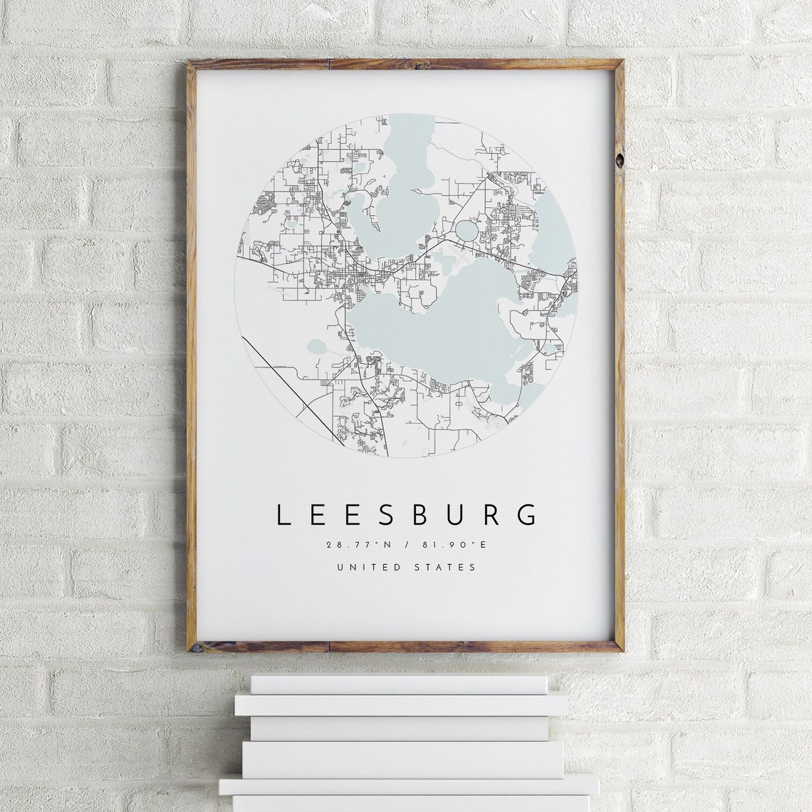 Leesburg Map, Leesburg, Florida, City Map, Home Town Map, Leesburg ...