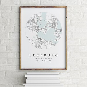 Leesburg Map, Leesburg, Florida, City Map, Home Town Map, Leesburg ...