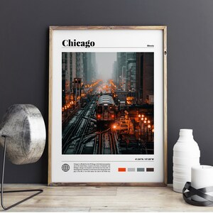 Chicago Poster, Chicago Print, Chicago Photo, Chicago Art Print ...