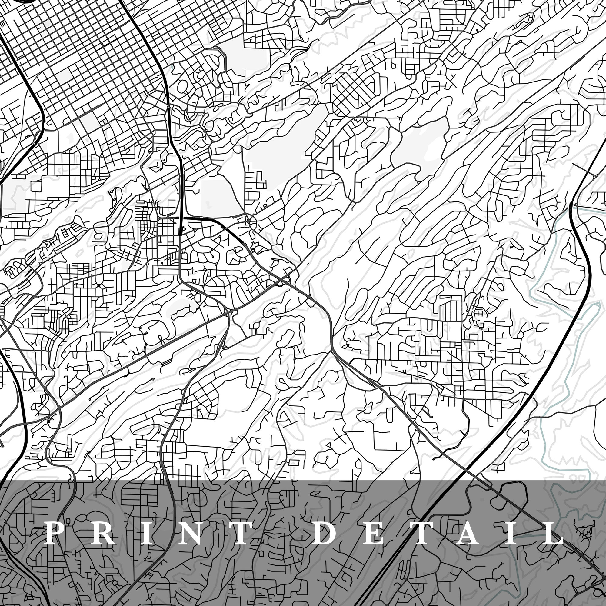 Birmingham Map Birmingham Alabama City Map Home Town Map - Etsy UK