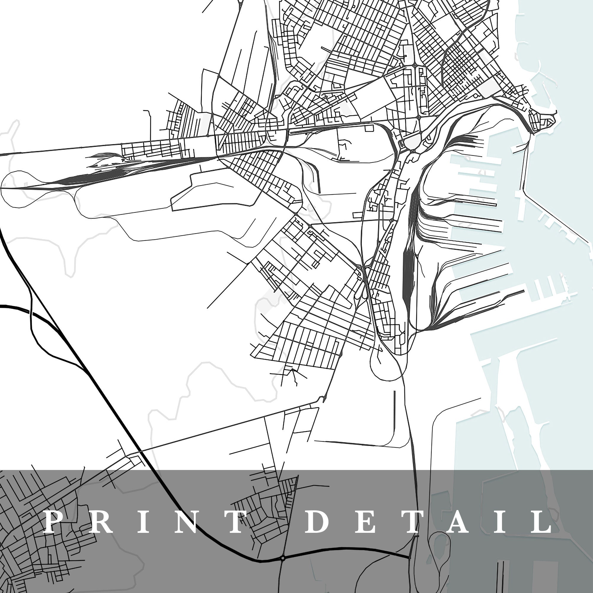 Constanta Map Constanta Romania City Map Home Town Map - Etsy UK