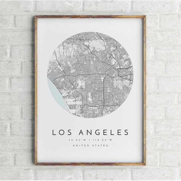 Los Angeles Poster - Etsy