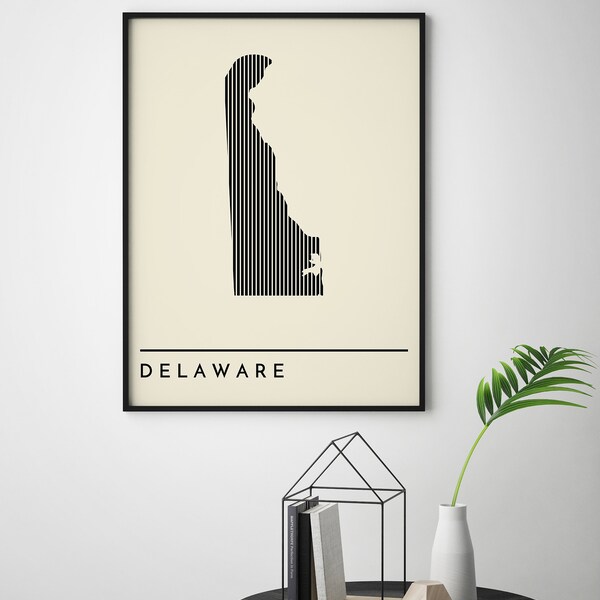 Delaware Print - Etsy