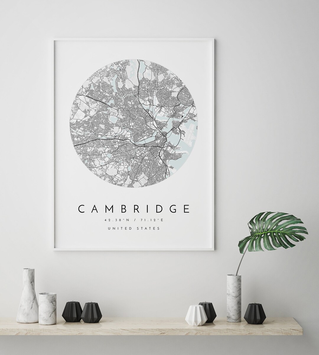 Cambridge Map, Cambridge, Massachusetts, City Map, Home Town Map ...
